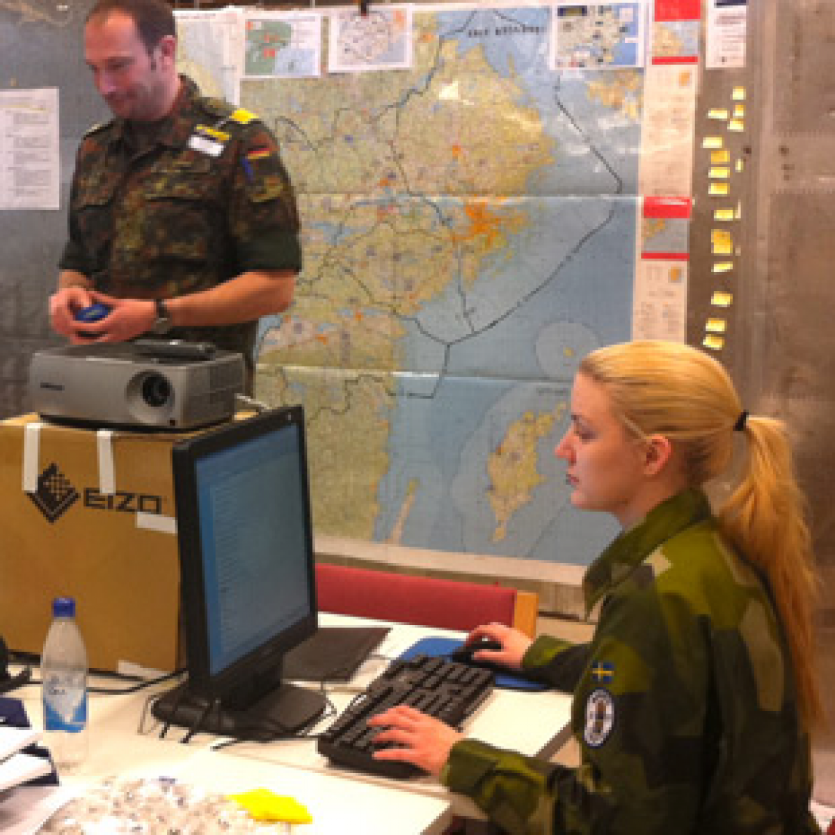 Livet som stabsassistent på VIKING 11